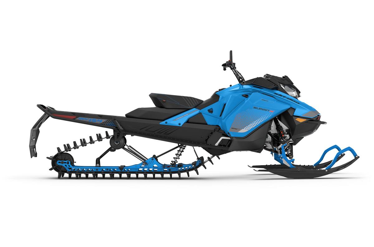 2019 Ski-Doo Summit X 850 E-TEC SHOT 154 Octane Blue & Black for sale ...