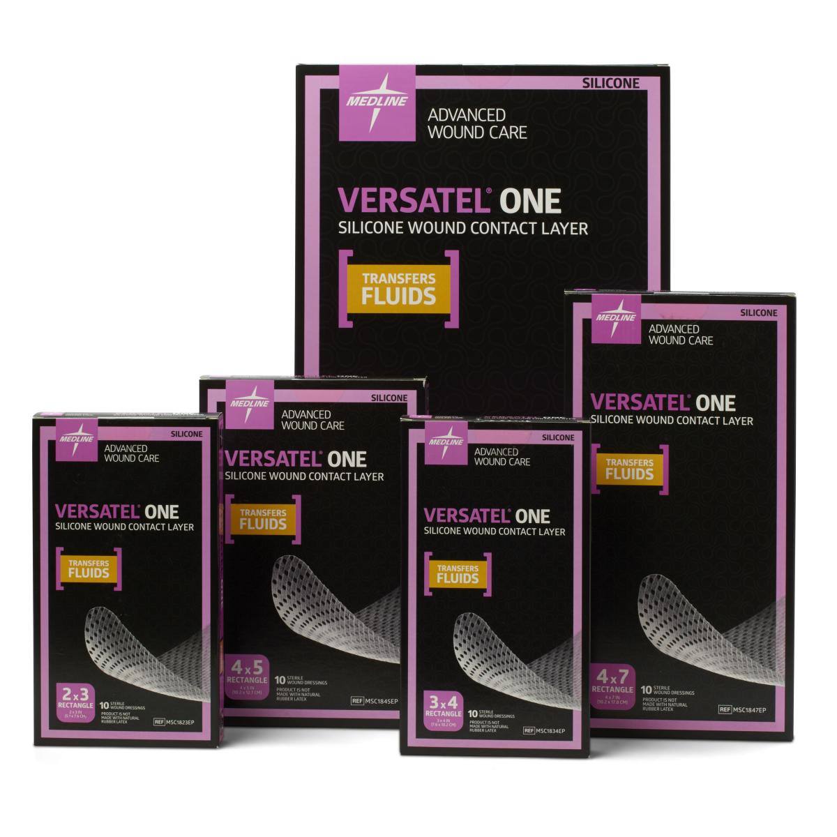 Medline VERSATEL ONE CONTACT LAYER DRESSING from Lincoln Medical Supply