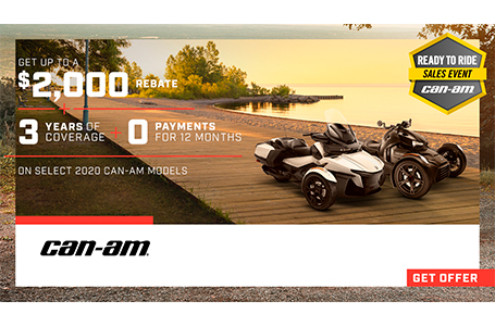 Can-Am Dealer Uxbridge Motorsports Marine Ltd. Uxbridge, ON (800) 668-7533