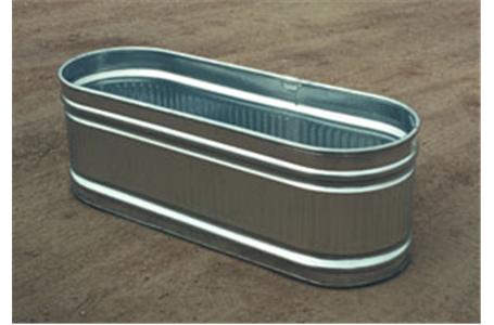 Galvanized Trough oval
