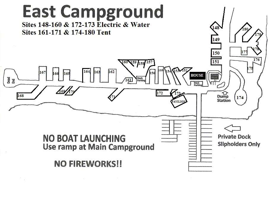 Marina Campground Mutton Creek Marina & Campgrounds Greenfield, MO (417 ...