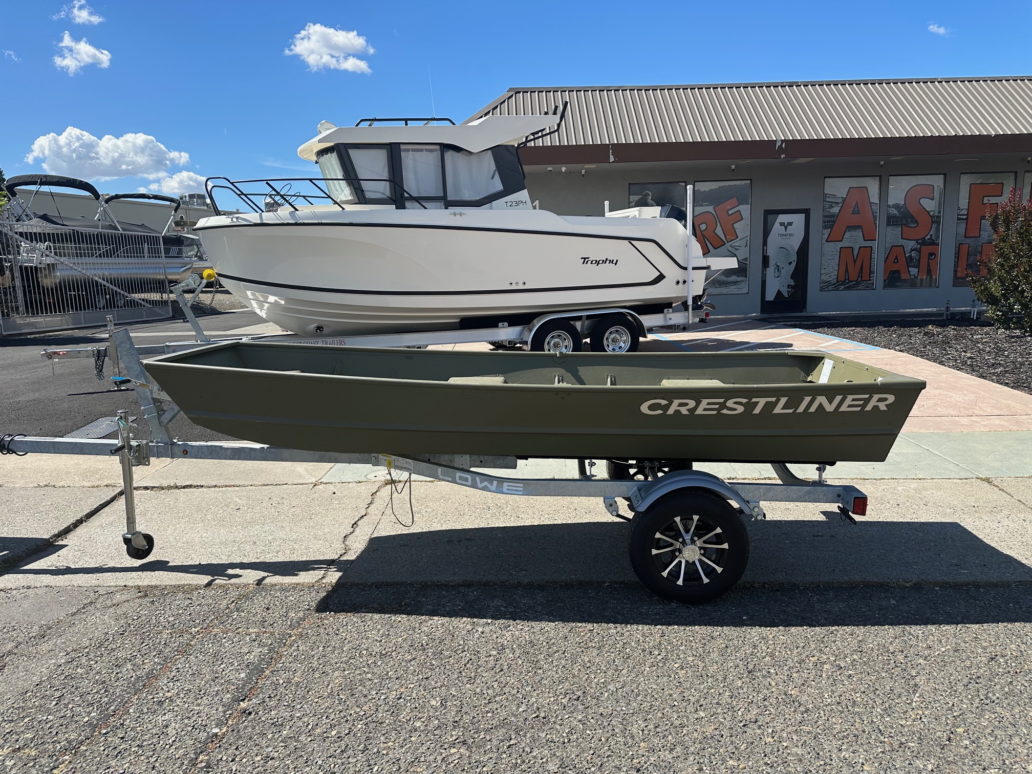 Inventory from Crestliner ASFB Marine Rancho Cordova, CA (916) 737-2628