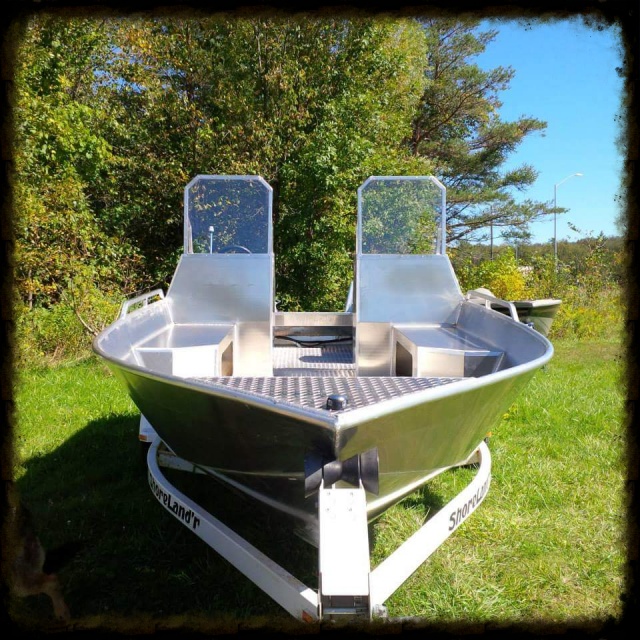 New Lumber, Outboard Motors and Tiller from Bayview Boats Inc. Hamer ...