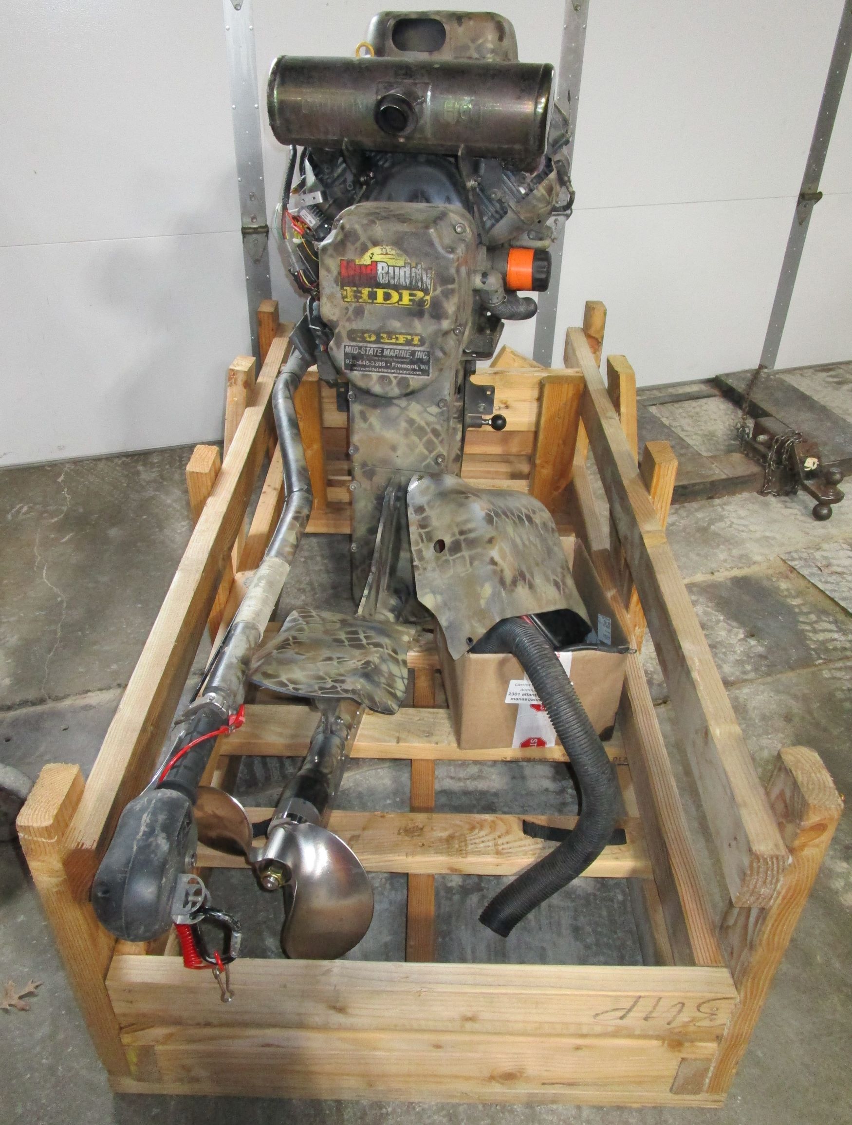 Surface Drive Motor from Mud Buddy Mid-State Marine, Inc. Fremont, WI ...
