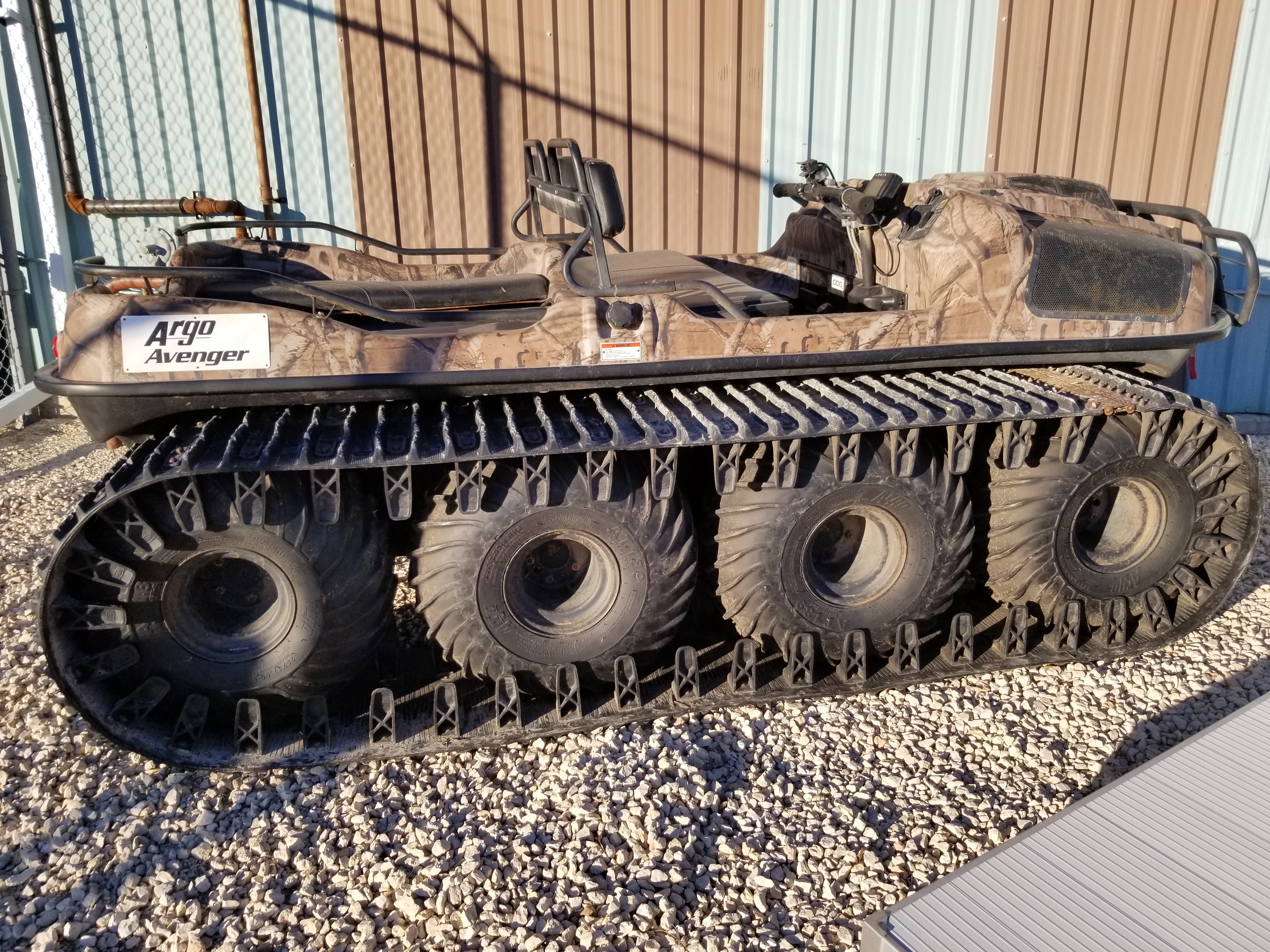 Argo Avenger 8x8 Specs