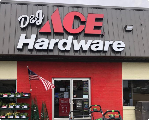 Home D & J Ace Hardware Irvine, KY (606) 723-3200
