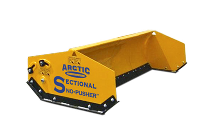 Arctic Sectional Sno-Pusher Bison Turf Equipment, Inc.