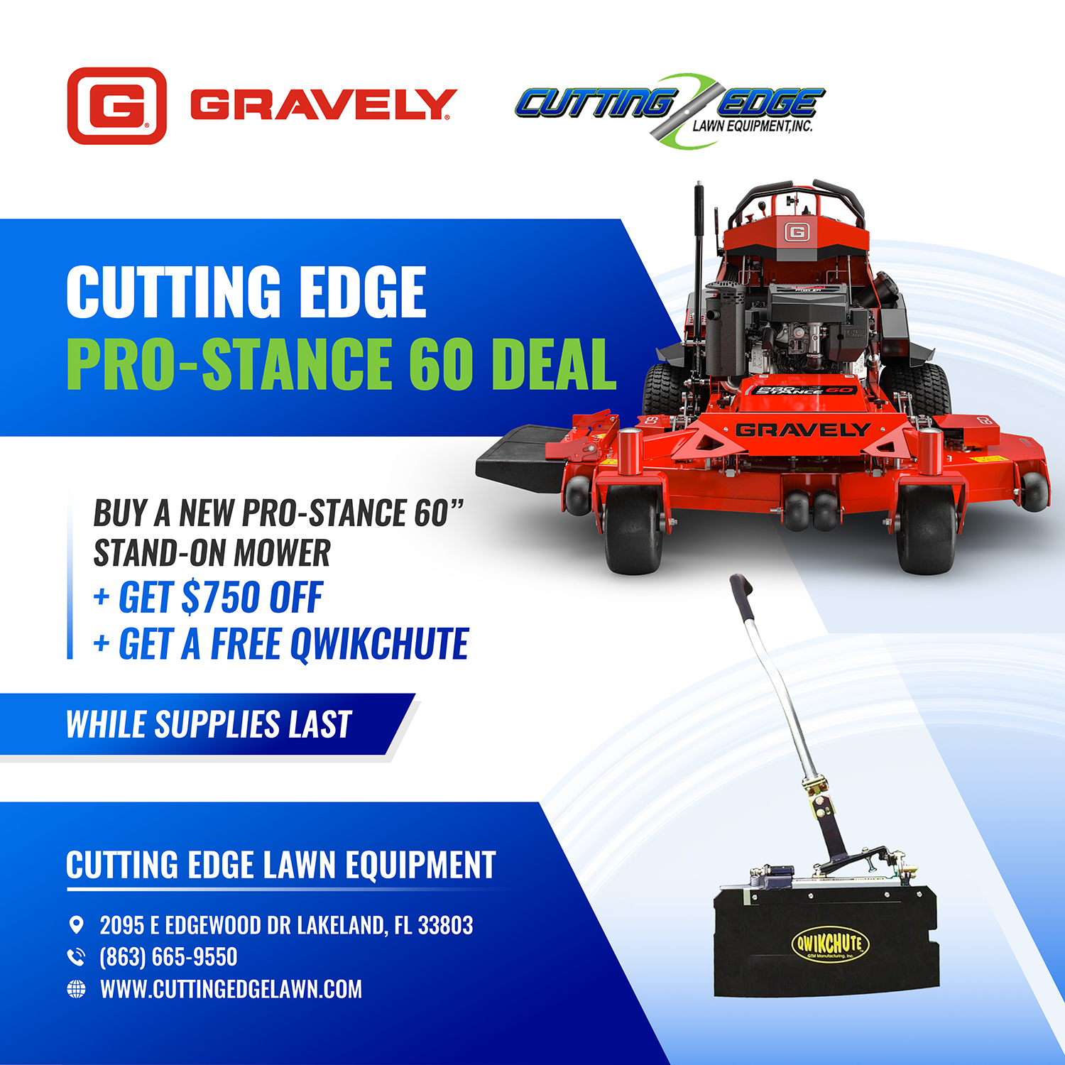 Home Cutting Edge Lawn Equipment, Inc. Lakeland, FL (863) 665-9550
