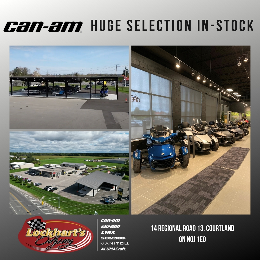 New 3 Wheel Motorcycle Lockhart's Odyssey Courtland, ON (855) 699-3278