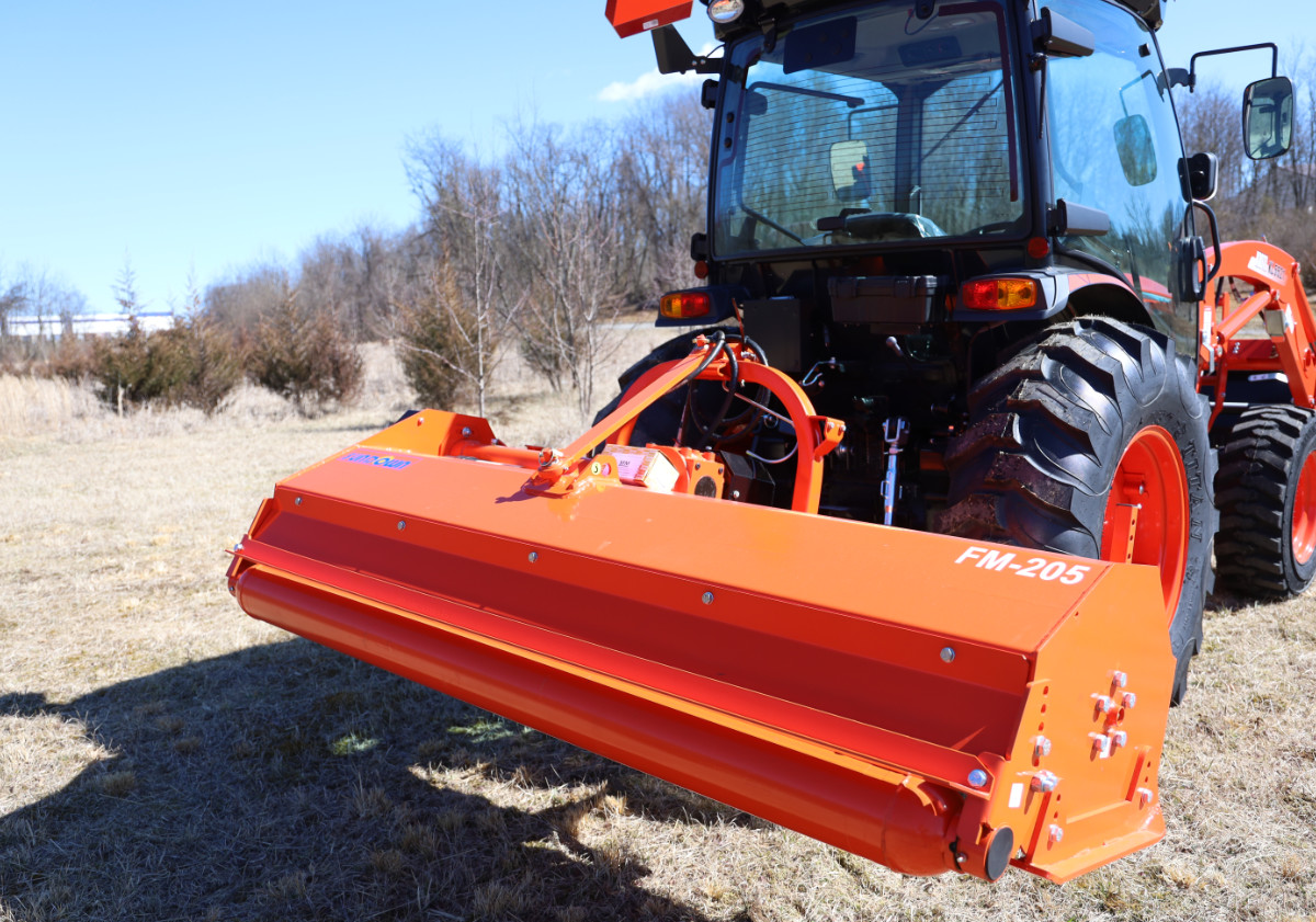 Flail Mowers, grapples and tires Orchard Hill Farm Equipment ...