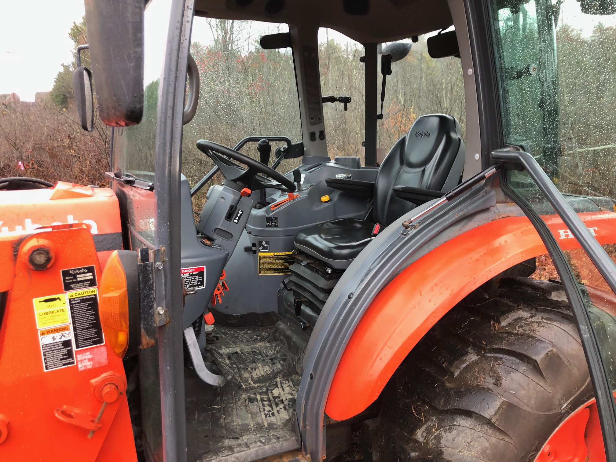2016 Kubota L6060 HST CAB Tractor w/ Loader & 3rd Function for sale in ...