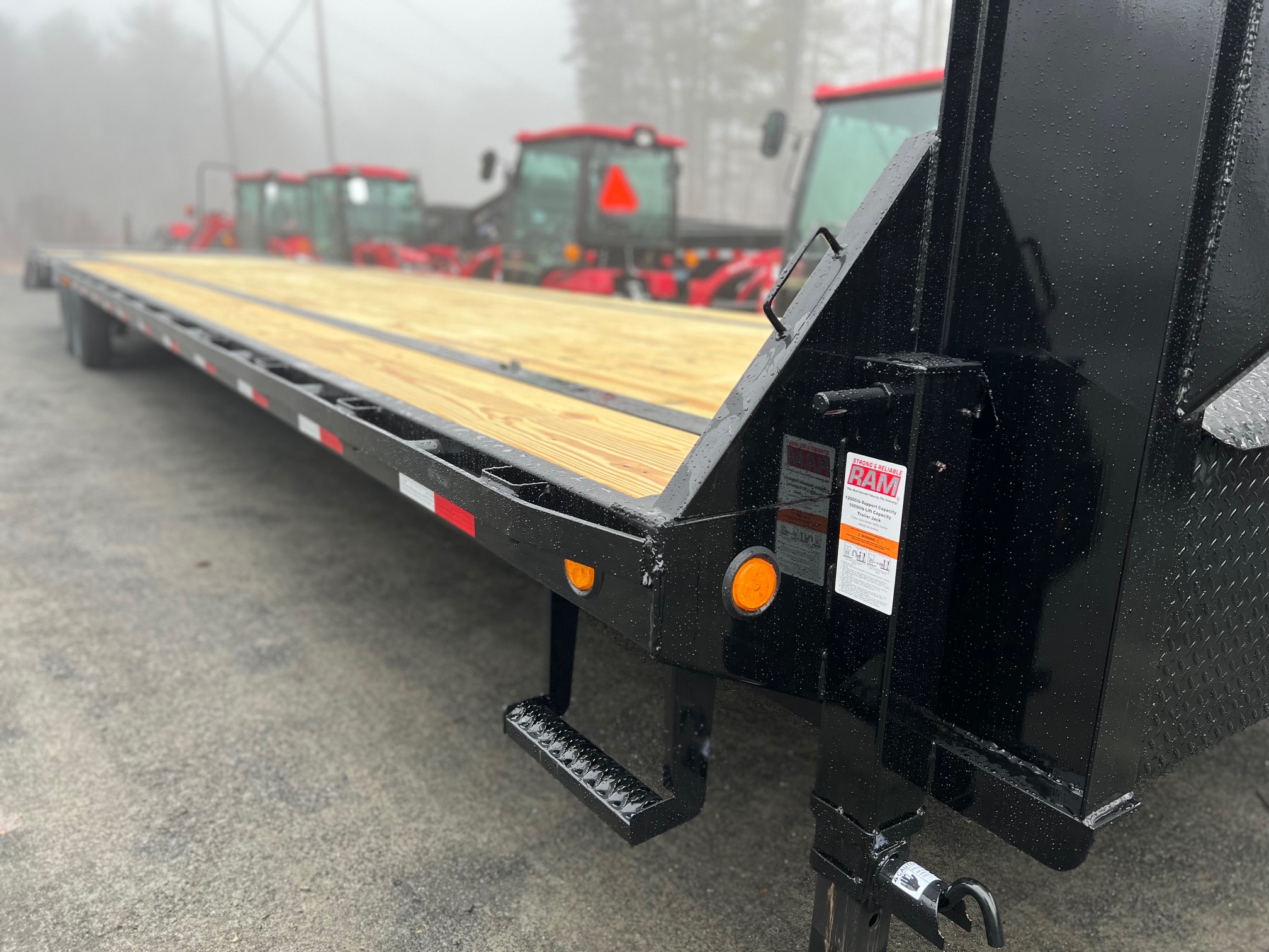 2022 PJ Trailers 40FT Gooseneck Hotshot Deckover w/ Monster Ramps for ...