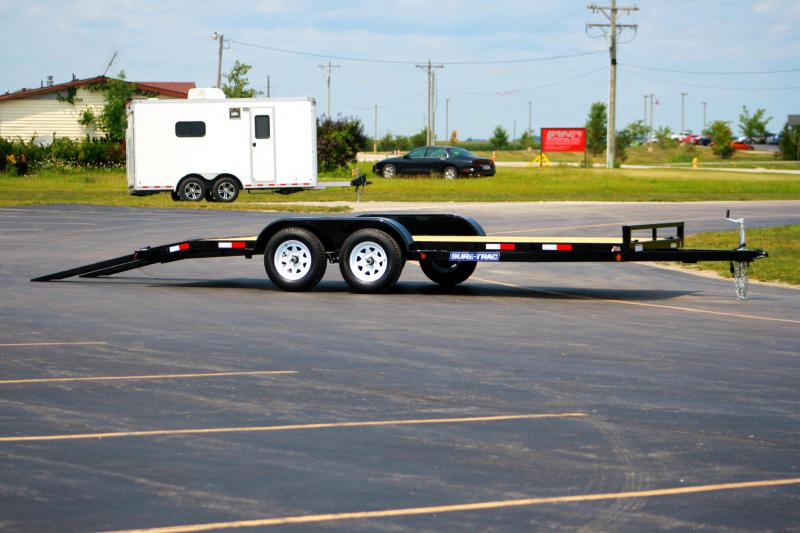 2022 Sure-Trac Sure Trac 7x16 Channel Car Hauler Wood deck - 7,000 GVW ...