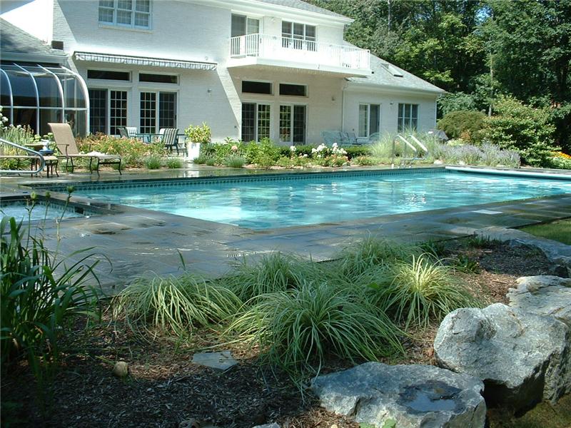 20'x40' Rectangle Pool with Attached Spa Aqua-Pro Inc Ossining, NY (914 ...