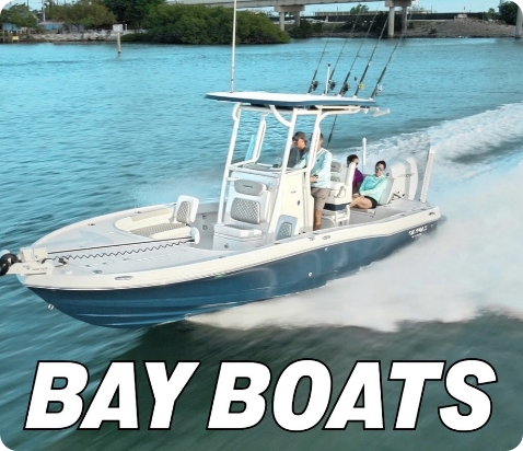Types of Boats for Sale | Bay, Center Console & More | The Boat Yard Inc