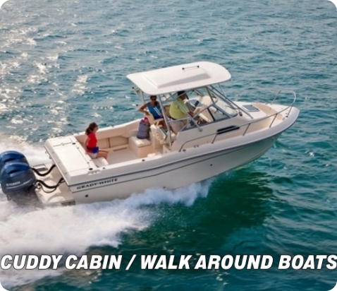 Types of Boats for Sale | Bay, Center Console & More | The Boat Yard Inc