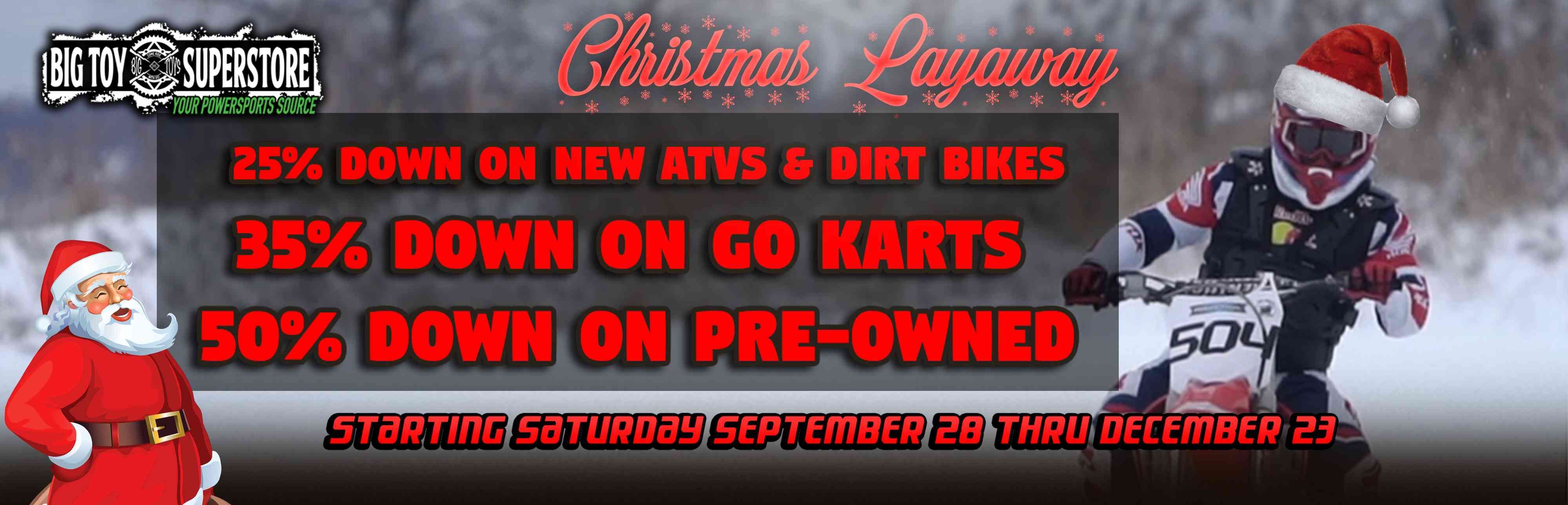 Big Toy Superstore Calabash - Dirt Bikes, Four Wheelers, Side X Sides ...