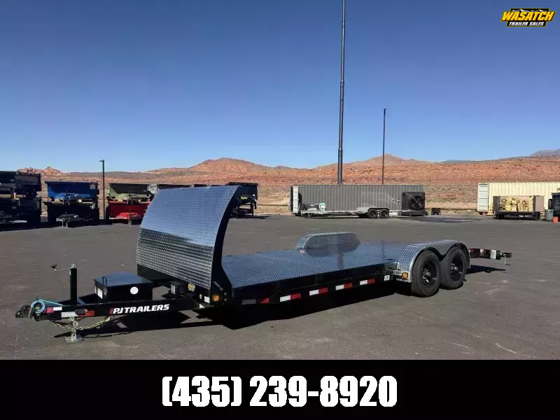 Flatbed Car Hauler from PJ Trailers Wasatch Trailers
